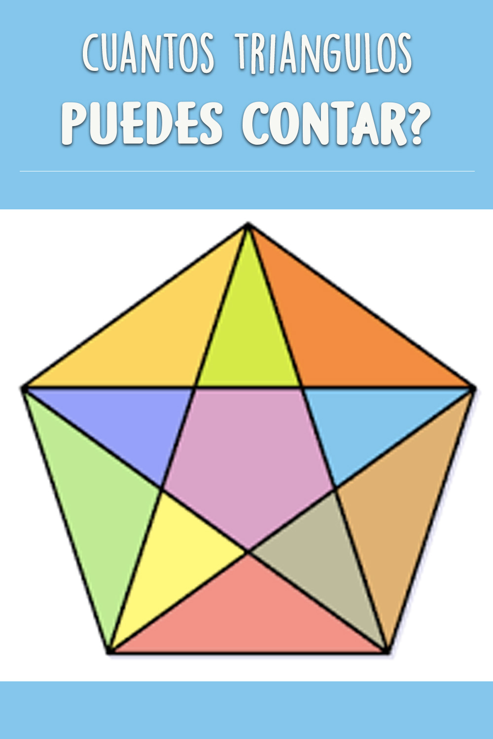 Cuantos Tri ngulos Puedes Contar 